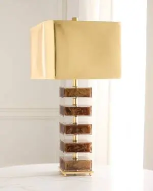 COUTURE LAMPS Lumiere 31" Table Lamp - Brown