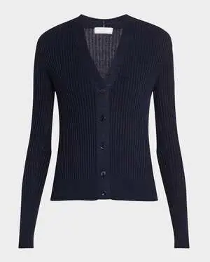 Women's Ribbed Knit Cardigans
