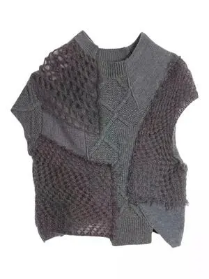 Ports 1961 Patchwork-design Sweater