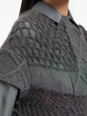 Ports 1961 Patchwork-design Sweater