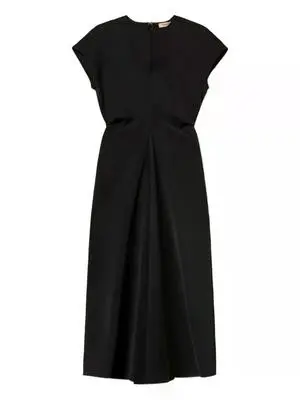 TWINSET Draped Midi Dress