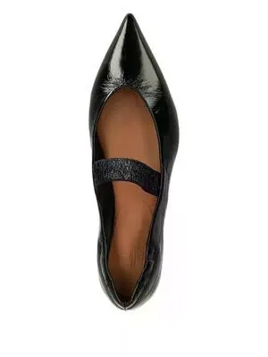 BILLI BI Pointed-toe Ballerina Flats