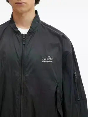 MAISON MARGIELA X Salomon Numbers-motif Jacket - Black