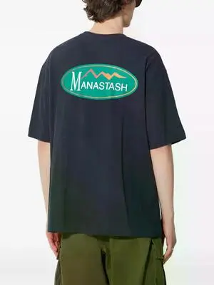 MANASTASH Mountain-logo T-shirt