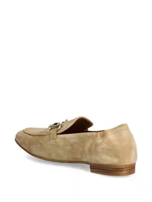 BILLI BI Chain-link Suede Loafers