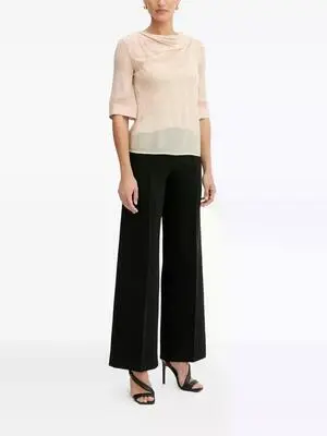 Pinko Draped Cowl-neck Blouse