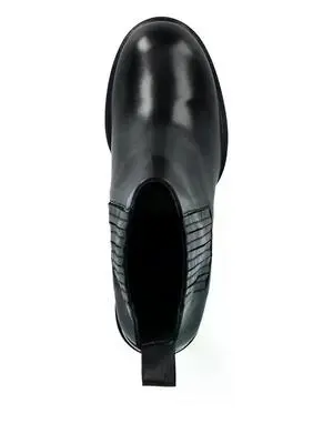 BILLI BI 60mm Leather Block-heel Boots