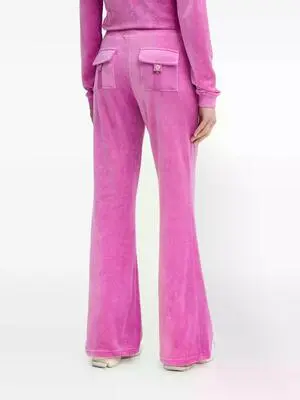 Juicy Couture Embroidered Patch-pocket Trousers
