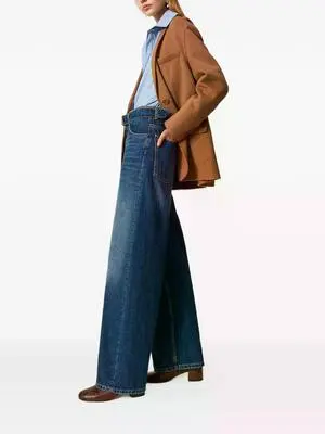 TWINSET Belted Jeans - Blue