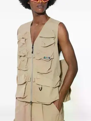 MANASTASH Multi-pocket Mesh-panel Vest