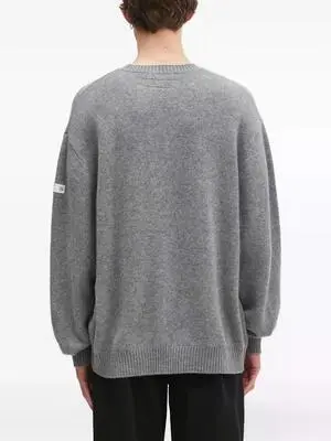 NEIGHBORHOOD Logo-patch Crew-neck Sweater