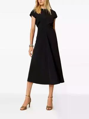 TWINSET Draped Midi Dress