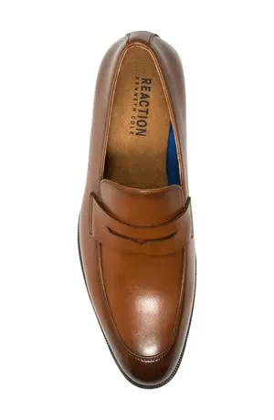 KENNETH COLE Moore Penny Loafer - Cognac