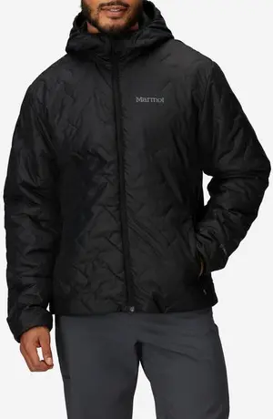 MARMOT Monoquilt Zip Hoodie - Black