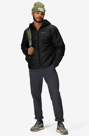 MARMOT Monoquilt Zip Hoodie - Black