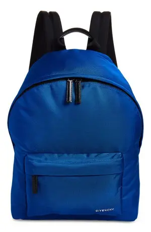 Givenchy Essential U Nylon Backpack Electric Blue
