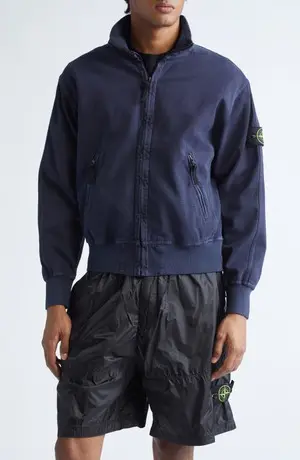Stone Island Fleece Jackets For Men