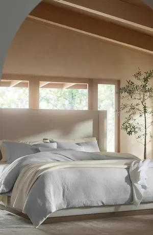 BOLL & BRANCH Dream Duvet Cover & Shams Set - Sky