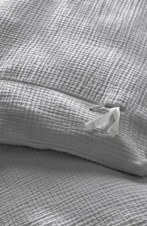 BOLL & BRANCH Dream Duvet Cover & Shams Set - Sky