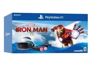 SONY Playstation Interactive Entertainment Marvel's Iron Digital Game Voucher Vr Headset Bundle - Multicolor