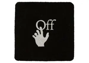 Off-White Hand Logo Doormat - Multicolor