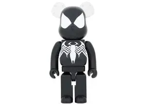 BE@RBRICK X Marvel Spider-man Black Costume 1000 - Multicolor