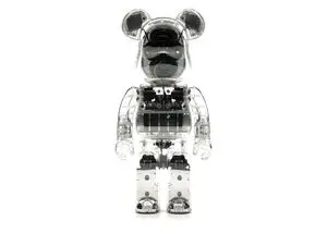BE@RBRICK Rinaro Audio 400% Portable Speaker Clear - Multicolor