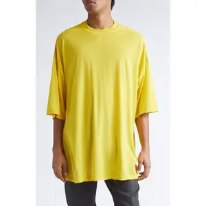 Rick Owens Tommy Oversize T-shirt - Lemon
