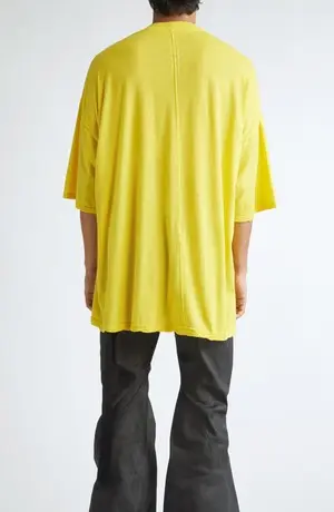 Rick Owens Tommy Oversize T-shirt - Lemon