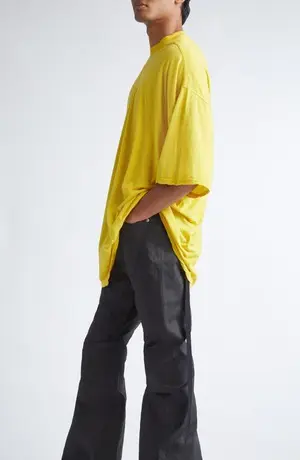 Rick Owens Tommy Oversize T-shirt - Lemon