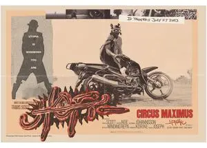 TRAVIS SCOTT Utopia Circus Maximus Poster I - Multicolor