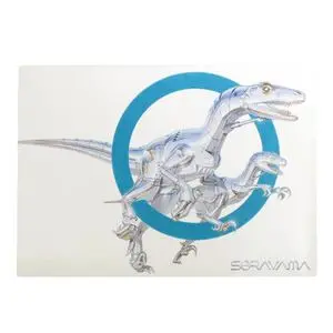 HAJIME SORAYAMA X 2g Dinosaur 1 Poster Metilic Silver - Multicolor