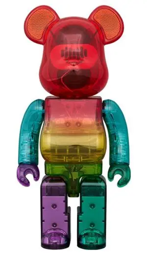 BE@RBRICK Audio Rainbow Portable Bluetooth Speaker 400 - Multicolor