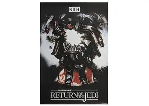 Kith X Star Wars Exploding Darth Vader Poster - Multicolor