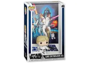 FUNKO Pop! Movie Posters Star Wars Luke Skywalker With R2d2 Figure #02 - Multicolor