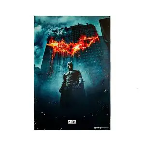 Kith X Batman The Dark Knight Poster - Multicolor