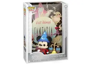FUNKO Pop! Movie Posters Disney 100 Sorcerer's Apprentice Mickey With Broom Figure #07 - Multicolor