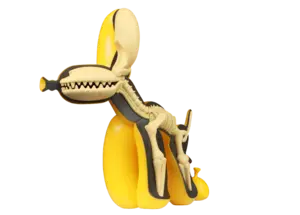 WHATSHISNAME X Jason Freeny Dissected Popek Figure - Multicolor
