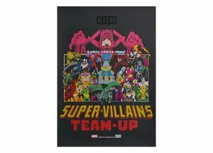 Kith X Marvel Supervillains Poster - Multicolor