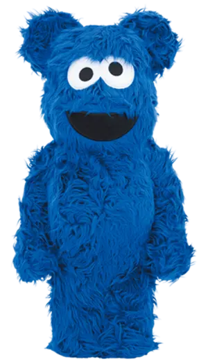 BE@RBRICK X Sesame Street Cookie Monster Costume Ver. 1000 - Multicolor