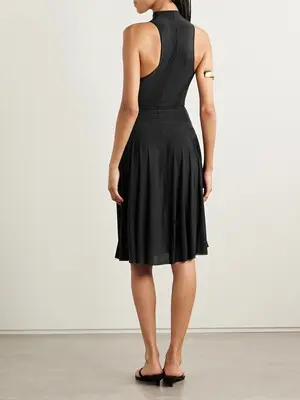 SKIMS Milky Sheer High Neck Midi Dress