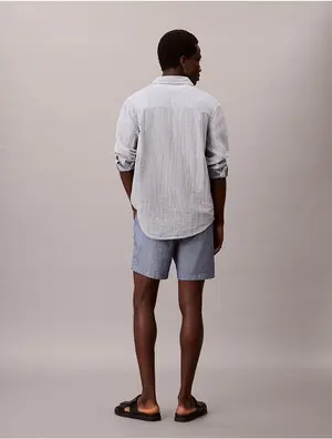 Calvin Klein Chambray Pull-on Shorts