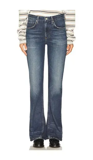 AGOLDE Mid Rise Kick Boot Jeans - Stencil