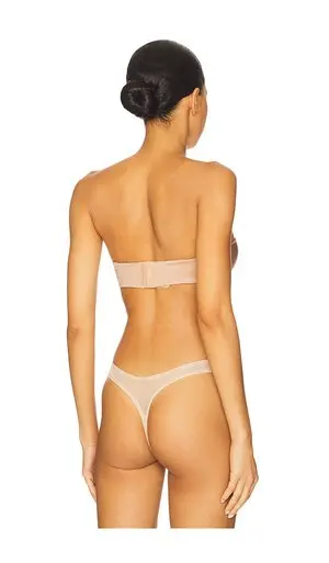 NEGATIVE UNDERWEAR Glace Strapless Bra In Nude - Buff