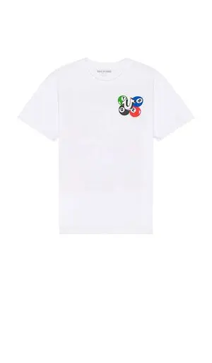 True Religion World Tour Tee In White