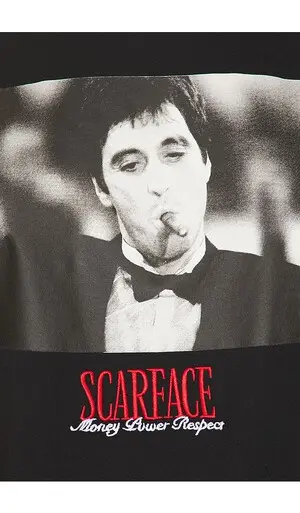 REASON Scarface Embroidered Tee