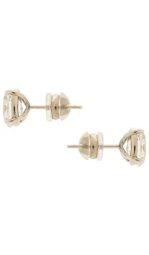 Shashi Oval Solitaire Stud Earrings