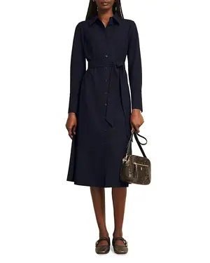 HOBBS LONDON Lyla Midi Shirt Dress