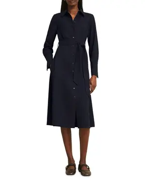 HOBBS LONDON Lyla Midi Shirt Dress