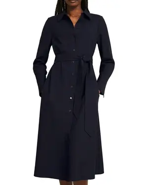 HOBBS LONDON Lyla Midi Shirt Dress